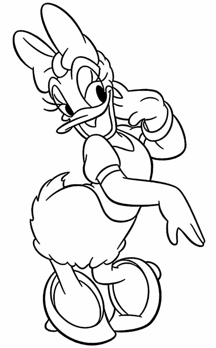 Desenhos da Margarida para Colorir e Imprimir - Muito Fácil