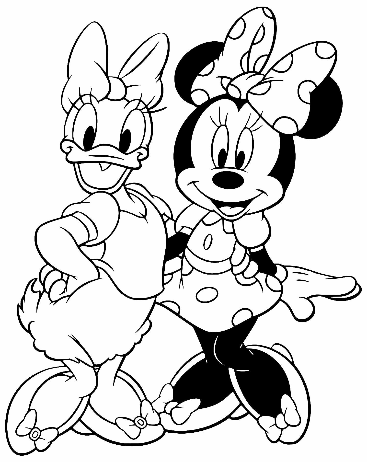 Desenhos da Margarida para Colorir e Imprimir - Muito Fácil