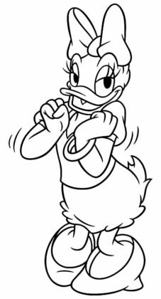 Desenhos da Margarida para Colorir e Imprimir - Muito Fácil