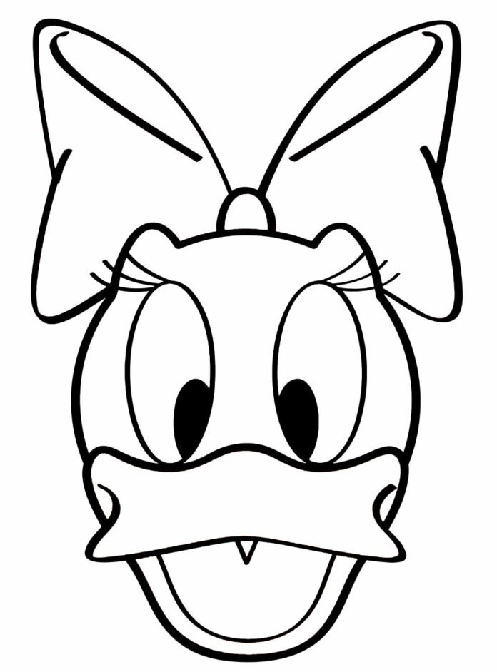 Desenhos da Margarida para Colorir e Imprimir - Muito Fácil