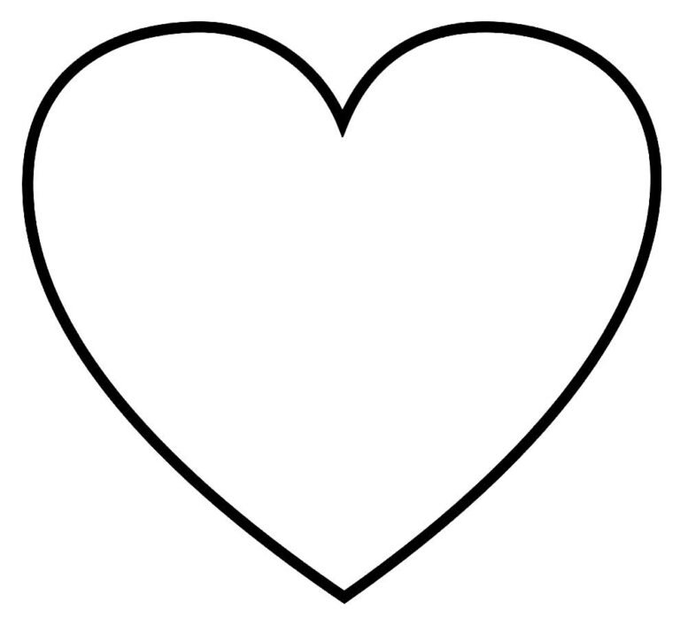 +80 Desenhos de Coração para Colorir e Imprimir +80 Desenhos de Coração para Colorir e Imprimir