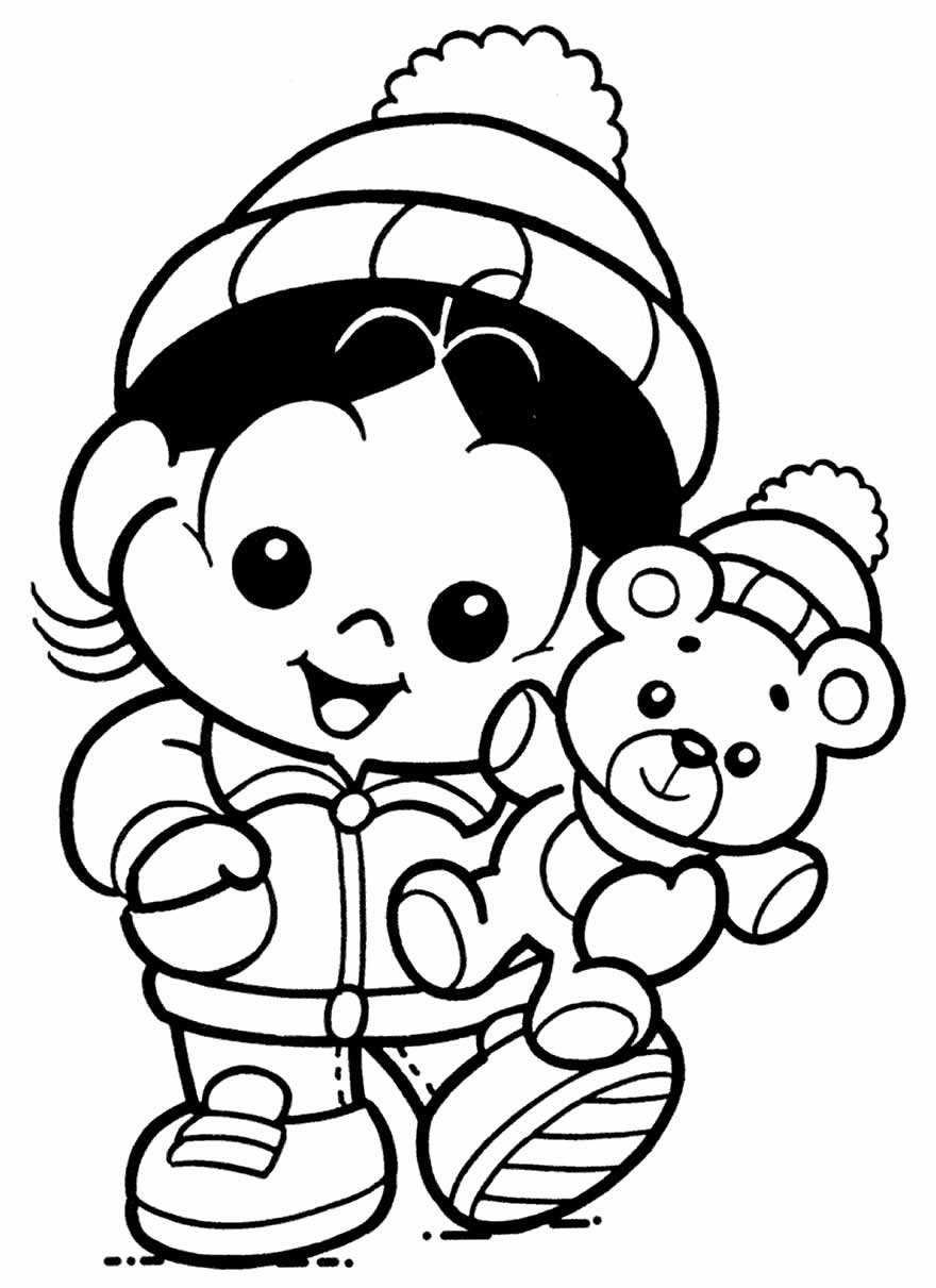 Desenhos da Magali para Colorir e Imprimir