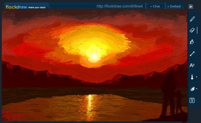 FlockDraw - Desenho Online Com Os Seus Amigos - Aprender a Desenhar