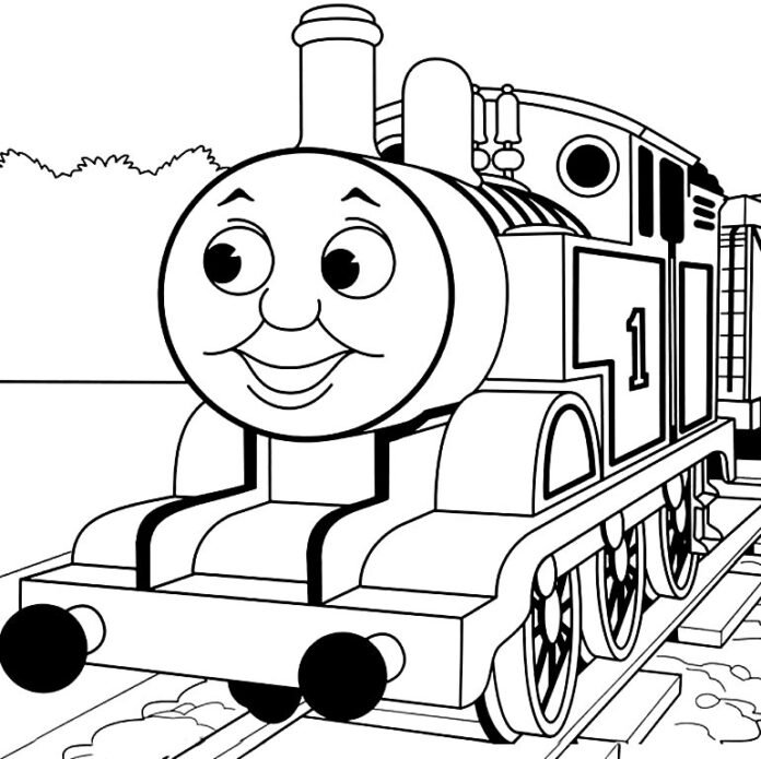 Desenhos de Thomas e Seus Amigos para Colorir e Imprimir