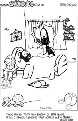 Desenhos do Smilinguido para Colorir e Imprimir