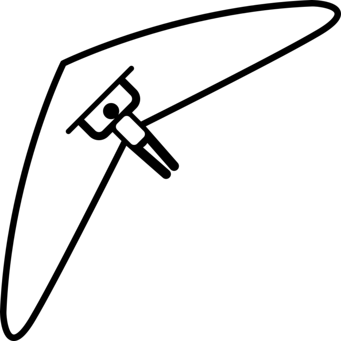 Desenhos de Asa Delta para Colorir e Imprimir