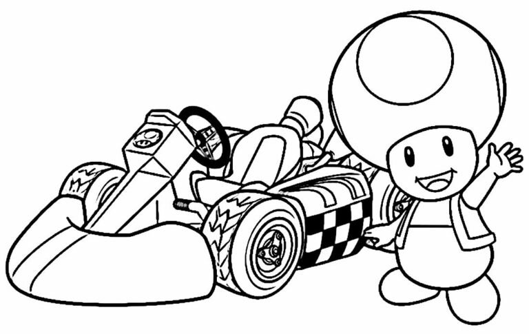 Desenhos do Mario Bros para Colorir e Imprimir