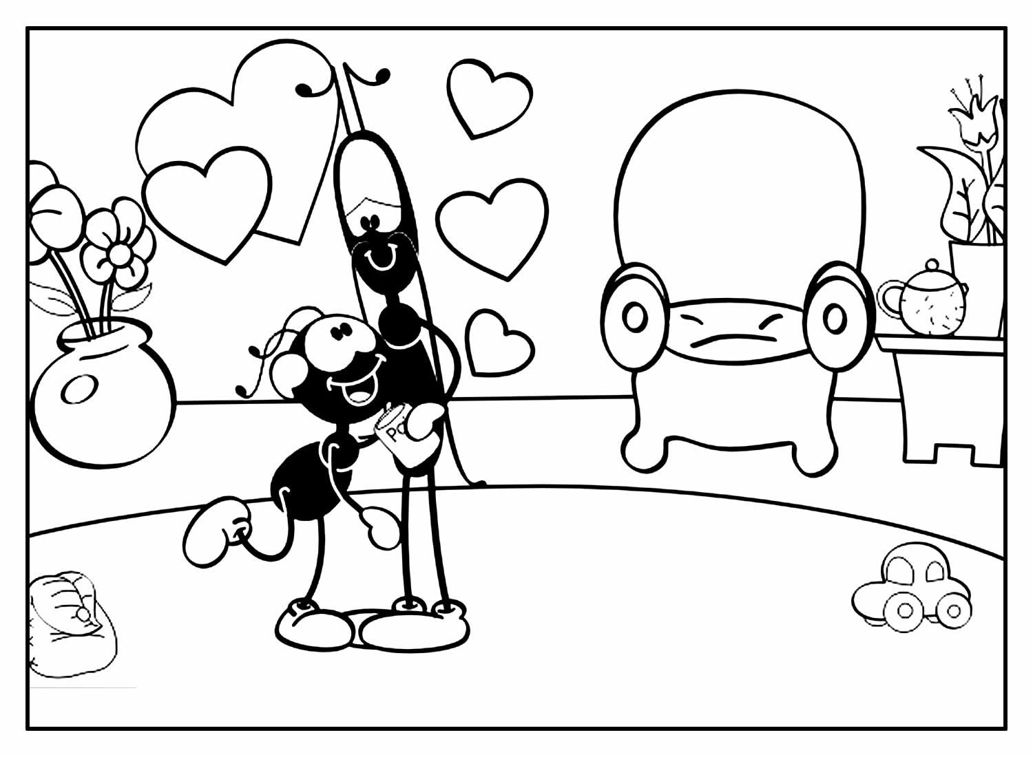 Desenhos do Smilinguido para Colorir e Imprimir