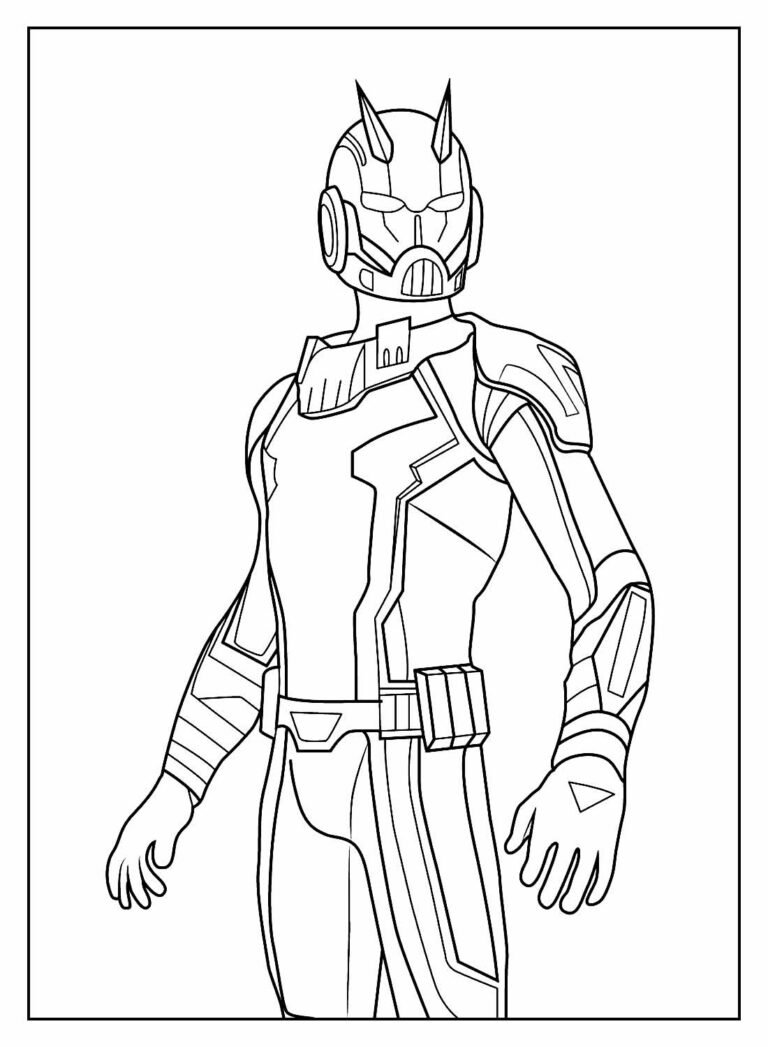 Desenhos do Homem Formiga para Colorir e Imprimir