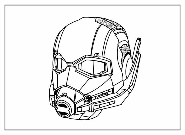 Desenhos do Homem Formiga para Colorir e Imprimir