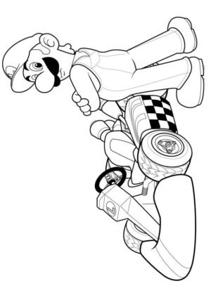 Desenhos do Mario Bros para Colorir e Imprimir