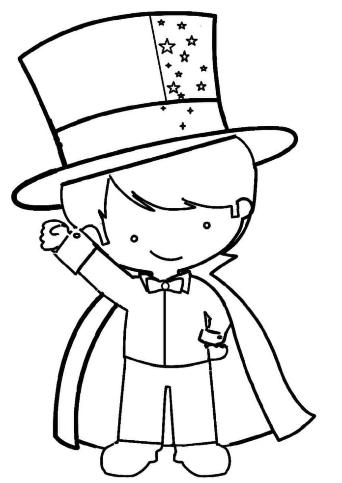 Desenhos de Circo para Colorir e Imprimir - Aprender a Desenhar