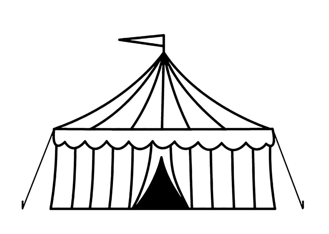 Desenhos de Circo para Colorir e Imprimir - Aprender a Desenhar