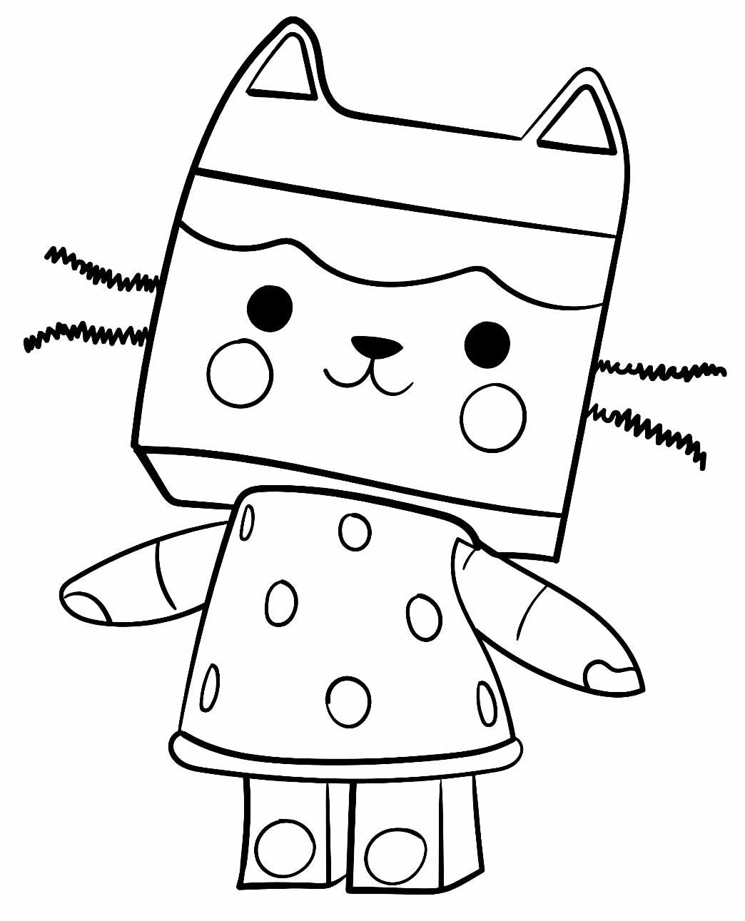 Desenhos da Casa Mágica da Gabby para Colorir e Imprimir - Aprender a ...