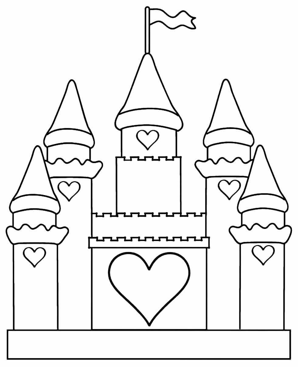 Desenhos De Castelo Para Colorir E Imprimir Aprender A Desenhar