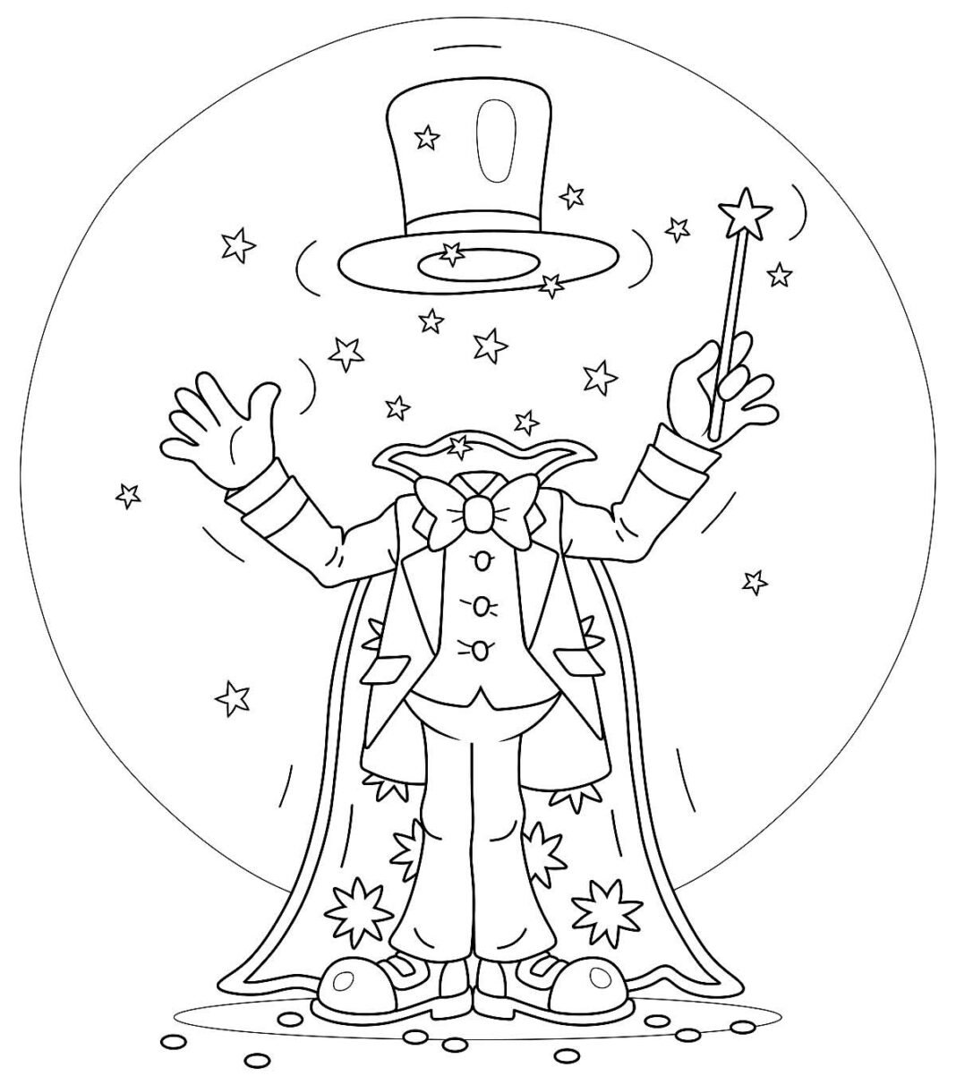 Desenhos de Circo para Colorir e Imprimir - Aprender a Desenhar