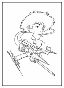 Desenhos de Cowboy Bebop para Colorir e Imprimir - Aprender a Desenhar