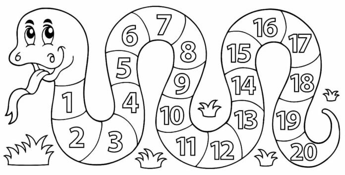 Desenhos de Números para Colorir e Imprimir - Aprender a Desenhar