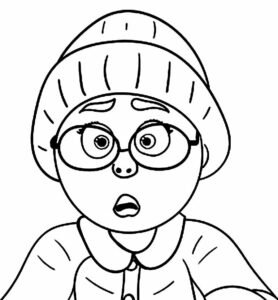 Desenhos de Red (Turning Red) para Colorir e Imprimir - Aprender a Desenhar