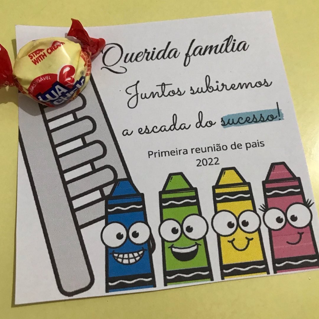 Lembrancinha para reunião de pais: +52 Ideias lindas para se inspirar