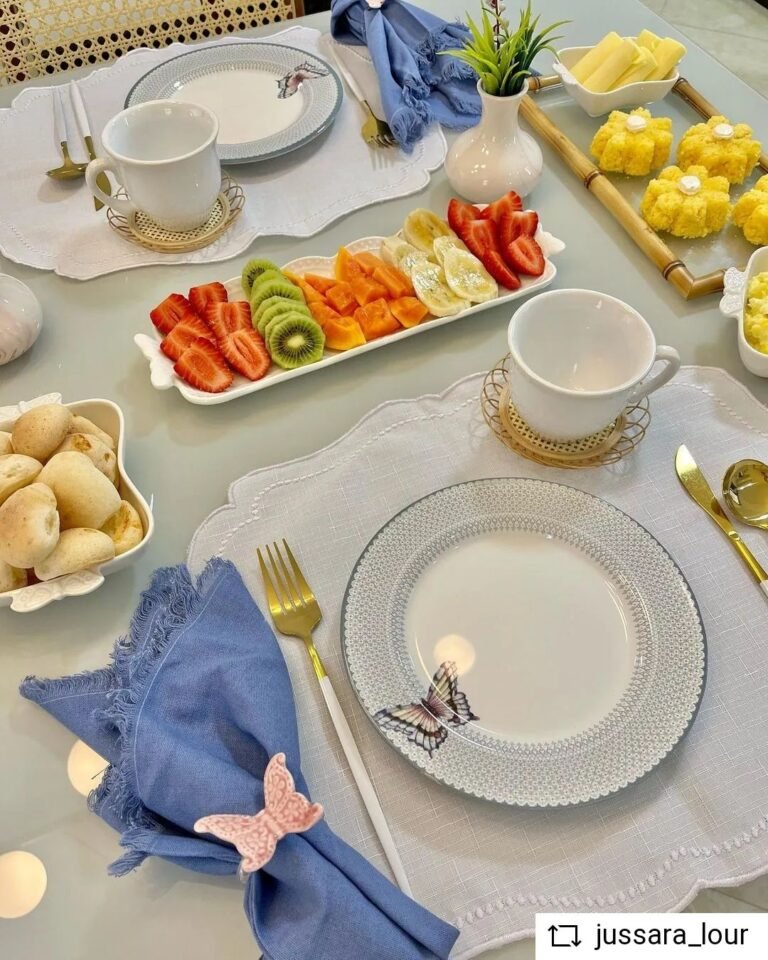 Mesa de café da manhã simples e fácil: como fazer, dicas e ideias