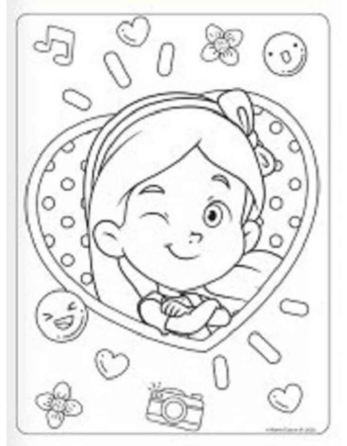 Desenhos de Maria Clara e JP para Colorir e Imprimir - Aprender a Desenhar